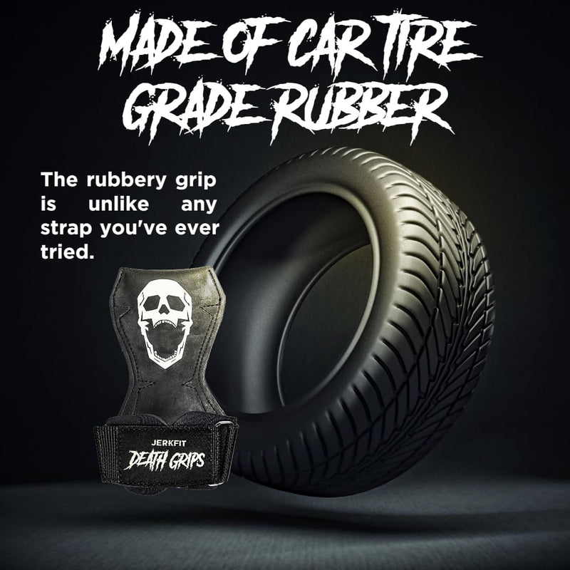 Death Grips Padded Lifting Straps - JerkFit